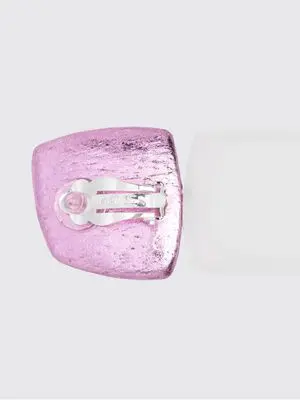 MONIES Jewel Clip-on Earrings - White