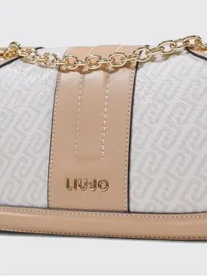 Liu Jo Chain Strap Crossbody Bag - Cream