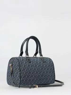 Liu Jo Monogrammed Boston Bag - Blue