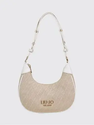 Liu Jo Monogram Shoulder Bag - Beige