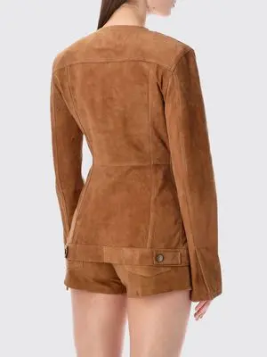 HAIKURE Buttoned Jacket - Brown