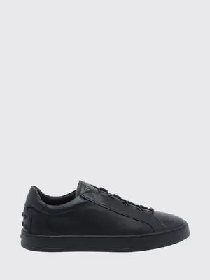 TOD'S Smooth Calfskin Lace-up Sneakers - Black