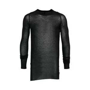 Rick Owens Ribbed Long-sleeve T-shirt - Black