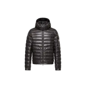 Moncler Lauros Hooded Down Jacket - Black