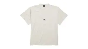 Balenciaga 3b Sports Icon Oversized T-shirt - Chalky White/black