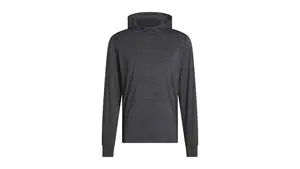 Adidas Printed Performance Lightweight Hoodie - Black Carbon
