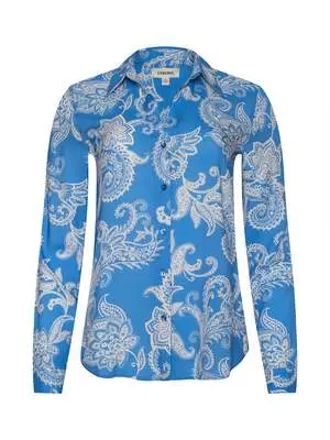 L'Agence Holly Paisley Blouse
