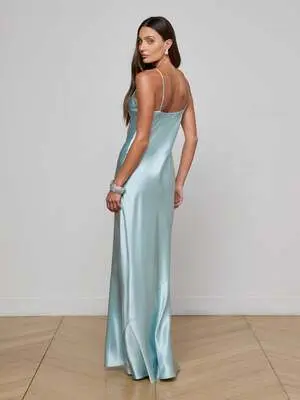L'Agence Charmaine Silk Gown