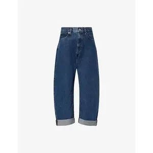 FRAME The Bubble Turn-up Denim Jeans - Lavish