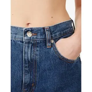 FRAME The Bubble Turn-up Denim Jeans - Lavish