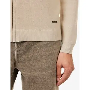 BELIER Knitted Zip-through Cardigan