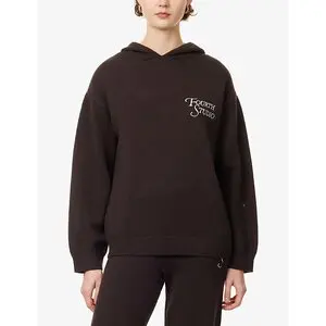4TH & RECKLESS Logo-embroidered Knitted Hoodie