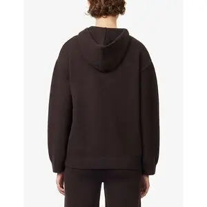 4TH & RECKLESS Logo-embroidered Knitted Hoodie