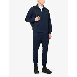 Lululemon Relaxed Fit Half-zip Cotton-blend Sweatshirt