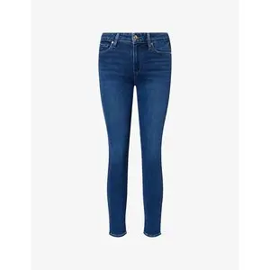 Paige Hoxton Ankle Skinny Stretch-denim Jeans - Aerial