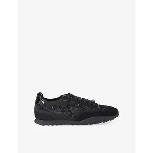 Kurt Geiger Mesh Trainers - Black