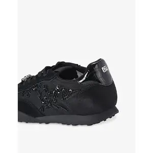 Kurt Geiger Mesh Trainers - Black