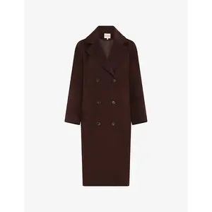 OMNES Tina Double-breasted Woven Coat