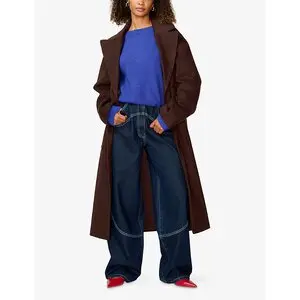 OMNES Tina Double-breasted Woven Coat
