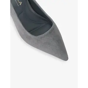 Carvela Suede Slingbacks - Grey