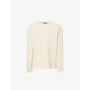 New Era Waffle Long-sleeve Cotton-blend T-shirt