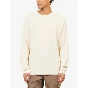 New Era Waffle Long-sleeve Cotton-blend T-shirt