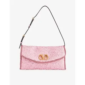 Valentino Garavani Devain Small Jacquard Shoulder Bag