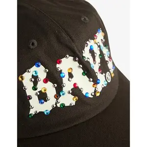 A BATHING APE Embellished-logo Cotton Cap