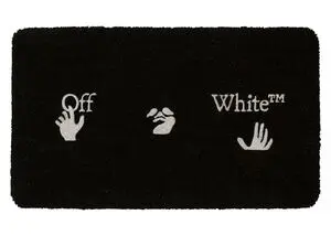 Off-White Swimming Logo Doormat - Multicolor