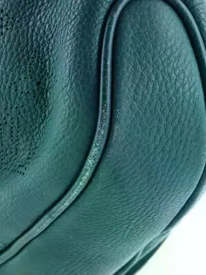 LOUIS VUITTON Selene Handbag Mahina Leather Mm