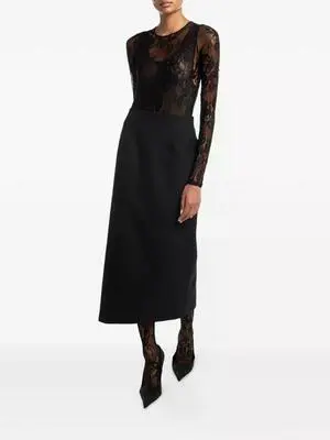 Wardrobe.NYC Pencil Midi Skirt