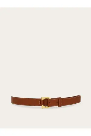 FERRAGAMO Gancini Belt - Gold