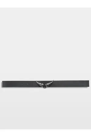 Zadig&Voltaire Rock Reversible Vintage Belt - Natural