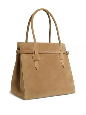 Dsquared2 Twin Suede Tote Bag - Neutrals