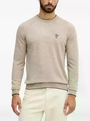 AERONAUTICA MILITARE Embroidered Detail Sweater