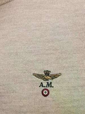 AERONAUTICA MILITARE Embroidered Detail Sweater