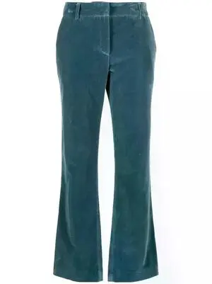 La DoubleJ Velvet Cropped Trousers