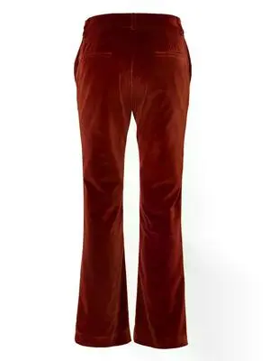 La DoubleJ 24/7 Velvet Cropped Trousers