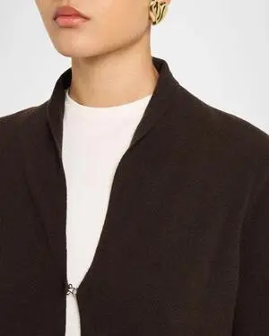 Guest In Residence Stealth Cashmere Cardigan