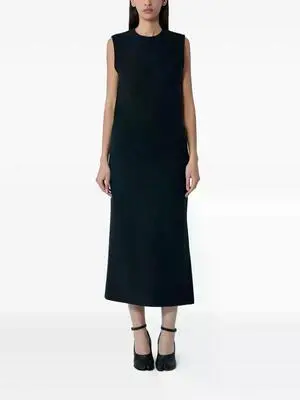 RIER Round-neck Sleeveless Midi Dress
