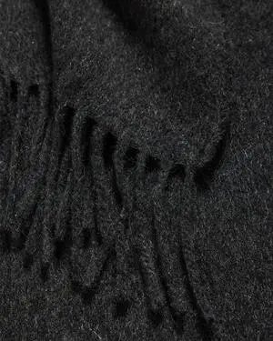 TOTEME Cashmere And Wool Scarf - Charcoal
