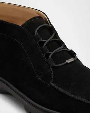 TOD & APOS;S Tod's Suede Desert Boots - Black