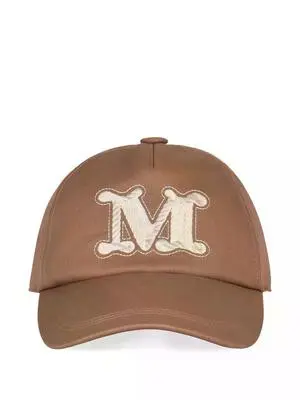 Max Mara Monogram Baseball Cap - Brown