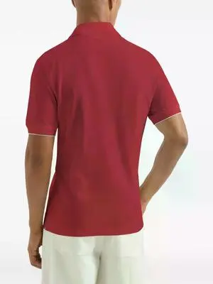 Brunello Cucinelli Logo-embroidered Piqué Polo Shirt