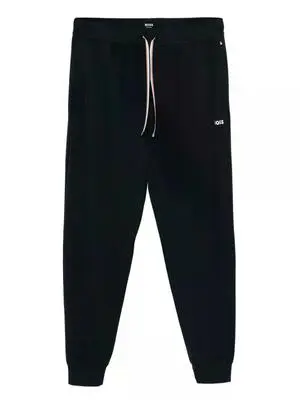 BOSS Logo-printed Track Pants - Blue