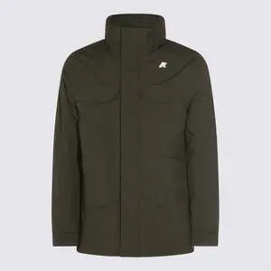 K-WAY Manuel Warm Ottoman Casual Jacket - Green Blackish
