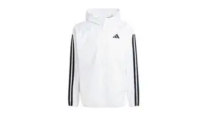 Adidas Essentials 3-stripes Windbreaker - White Black