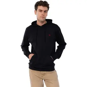MEMBERS ONLY Pullover Hooded Sweatshirt - Black