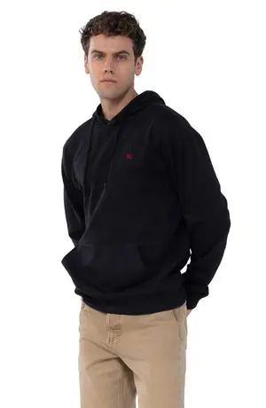 MEMBERS ONLY Pullover Hooded Sweatshirt - Black