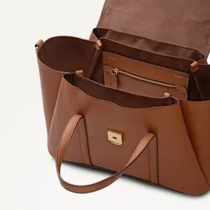 RADLEY The Chancery Flapover Satchel - Cognac